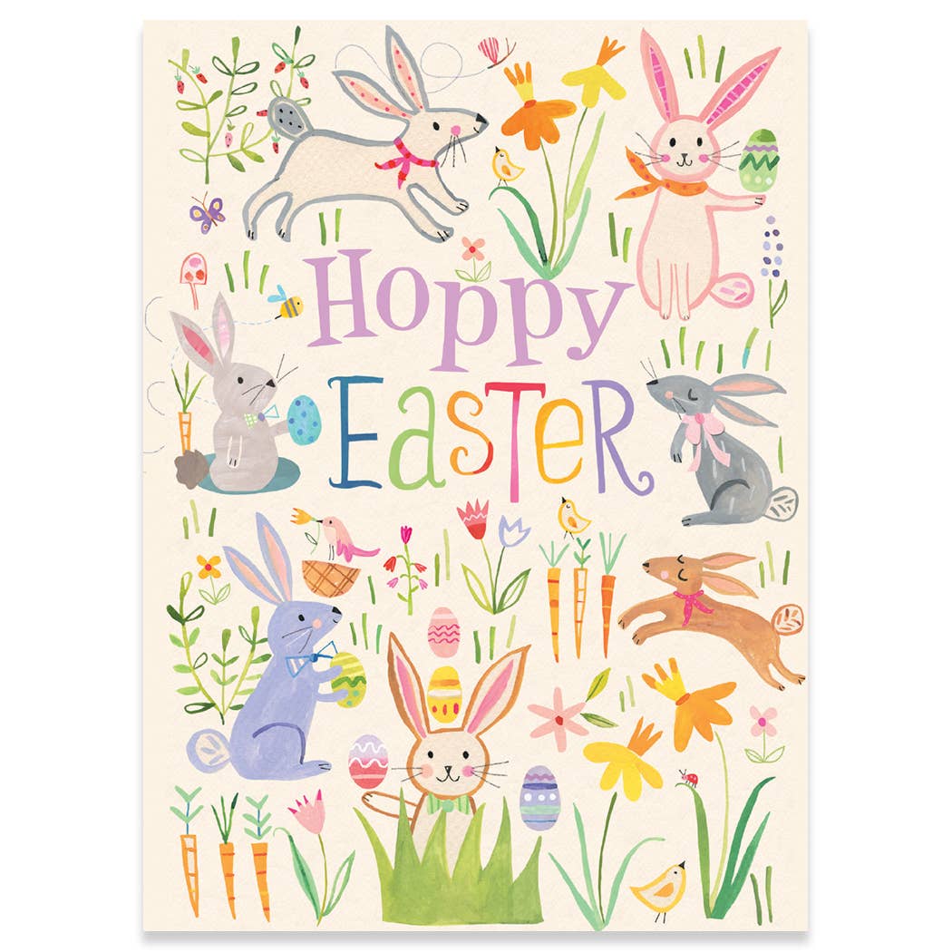 Hoppy Easter - Easter Card – The Imagination Spot