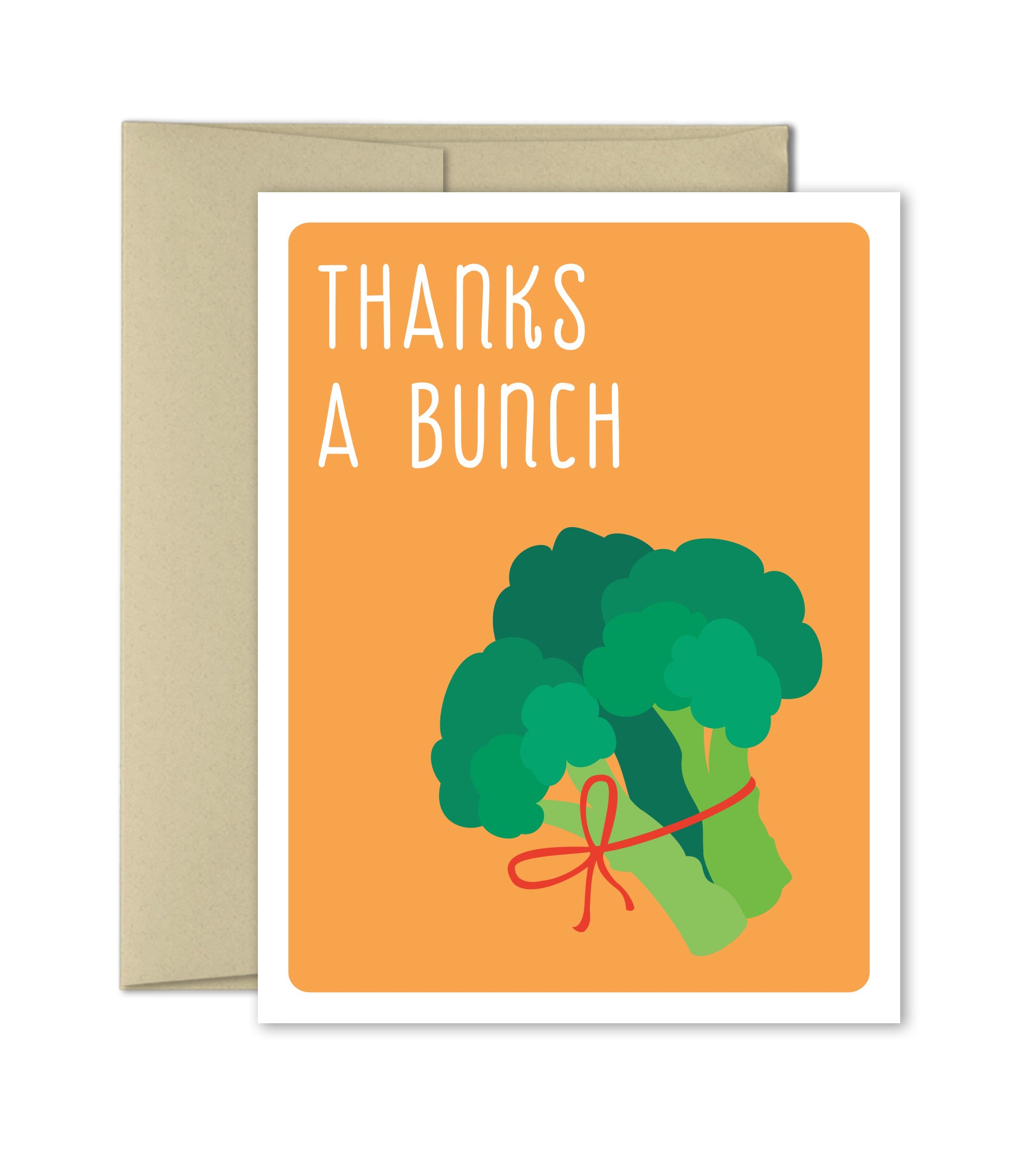 Thank You Card - Thanks a bunch – The Imagination Spot