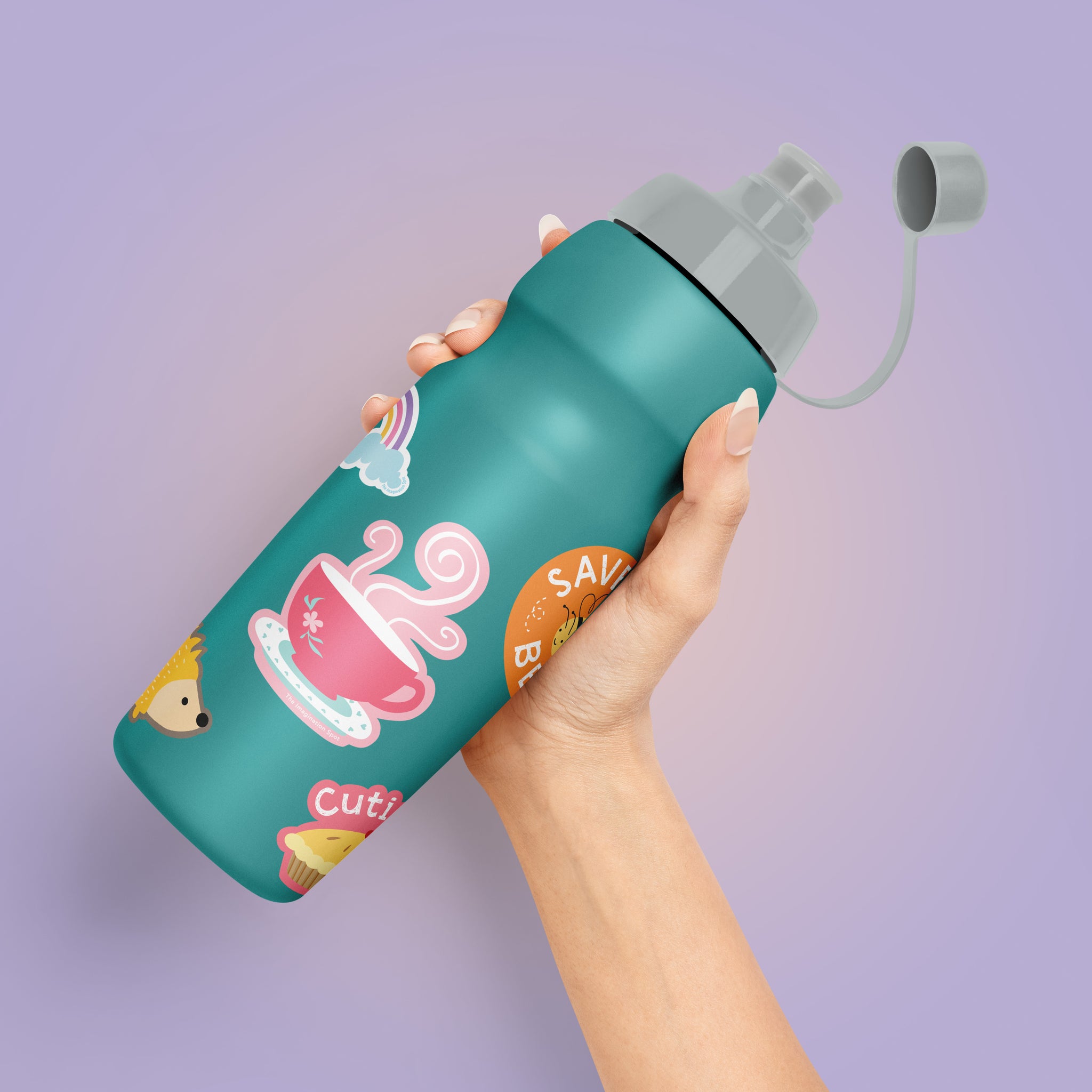 Vinyl Stickers - Tea Cup - The Imagination Spot