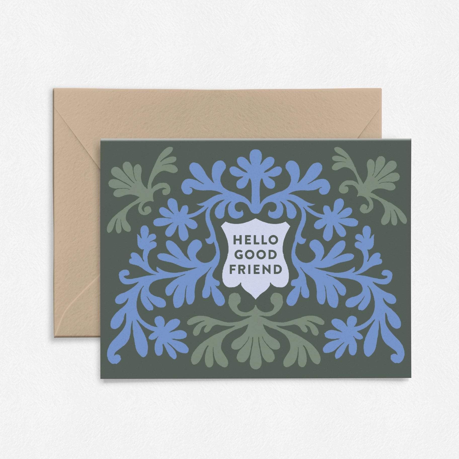 Hello Good Friend Card – The Imagination Spot